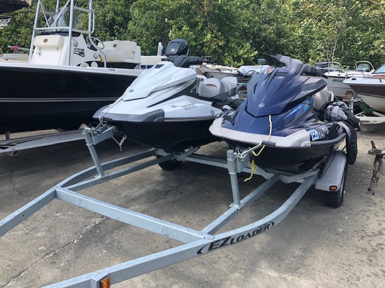 2015 Yamaha VX Cruiser Jet skis with tandem jet ski trailer - Merritt ...